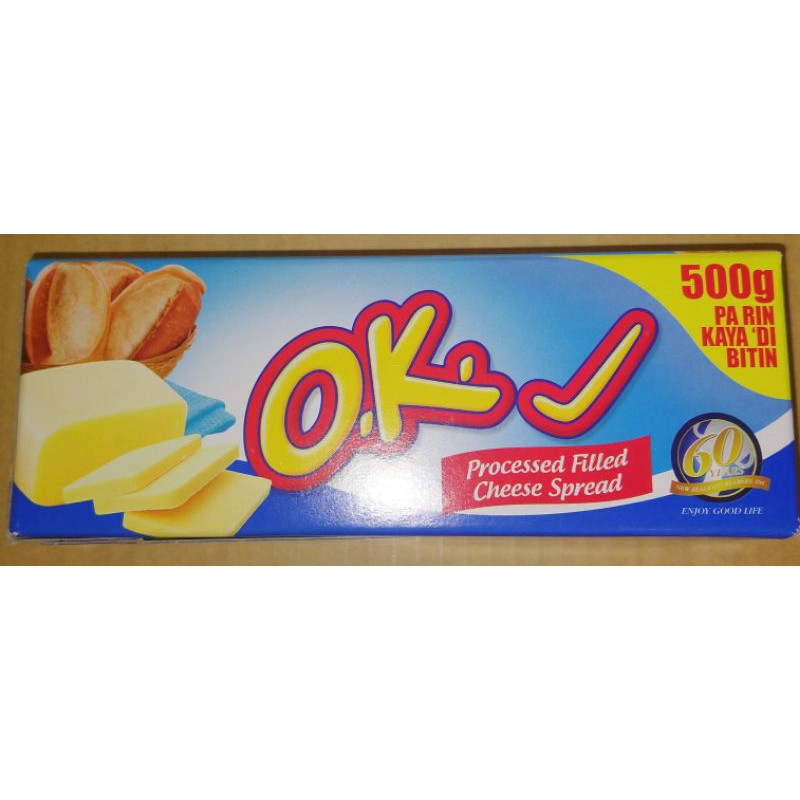 OK Filled Cheese Spread/500g | Shopee Philippines
