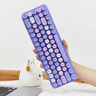 MOFII iMini Super Handy Wireless Keyboard and Mouse Combo Cute Mute ...