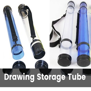 Square Retractable Drawing Tube Blueprint Case Telescoping Art Tube ...