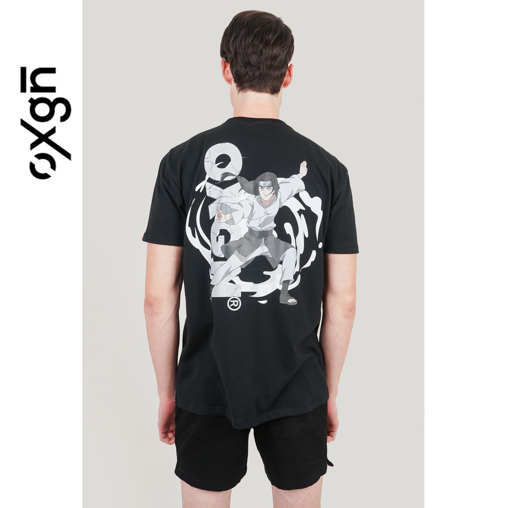 OXGN Men's Naruto Shippuden Neji Tee (Black) | Lazada PH