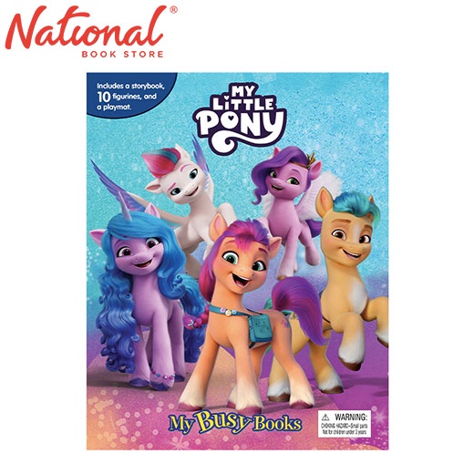 My Little Pony My Busy Books Board Book - Hobbies for Kids | Shopee ...