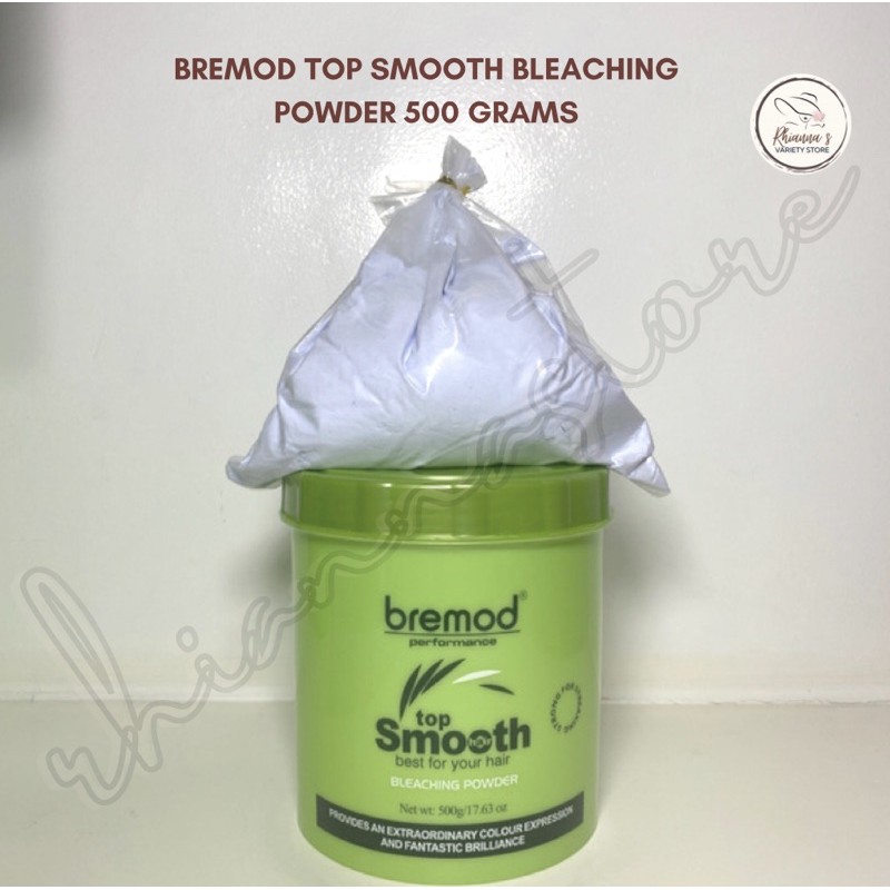 Bremod Top Smooth Bleaching Powder 500g (blue) | Shopee Philippines