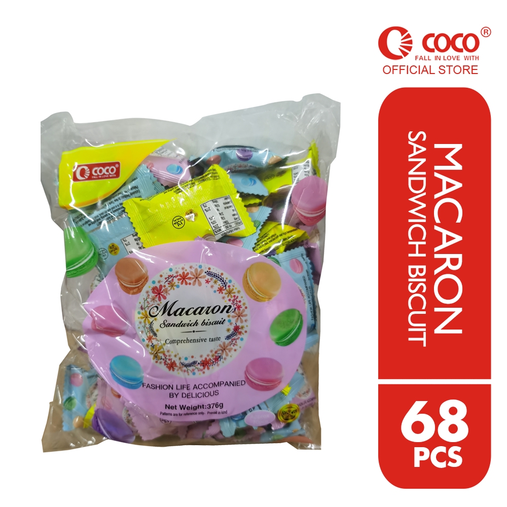 COCO Macaron Sandwich Cookies 376g | Shopee Philippines