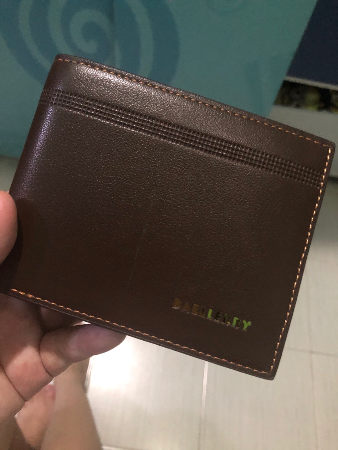 Original Baellery Leather Men's Wallet Gift DR003-1L | Shopee Philippines