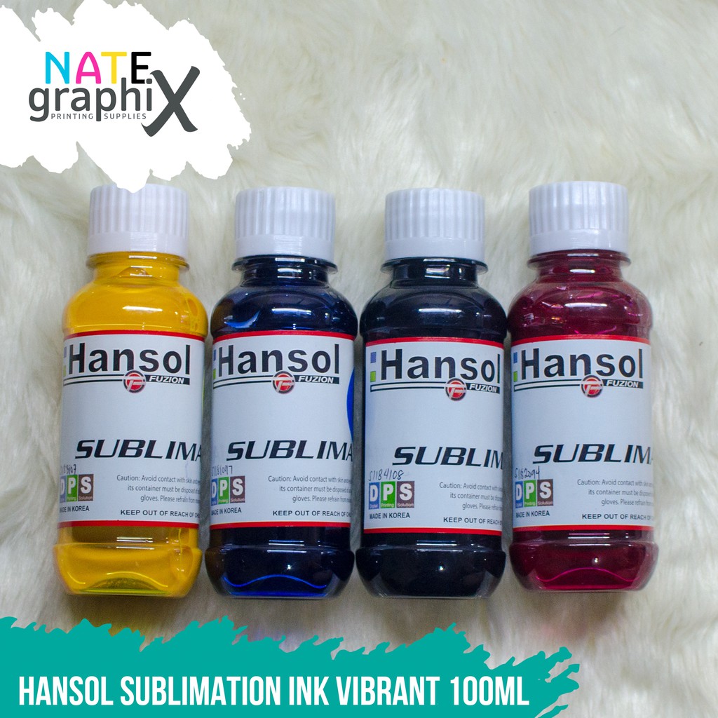 Hansol Sublimation Ink Vibrant 100ml | Shopee Philippines