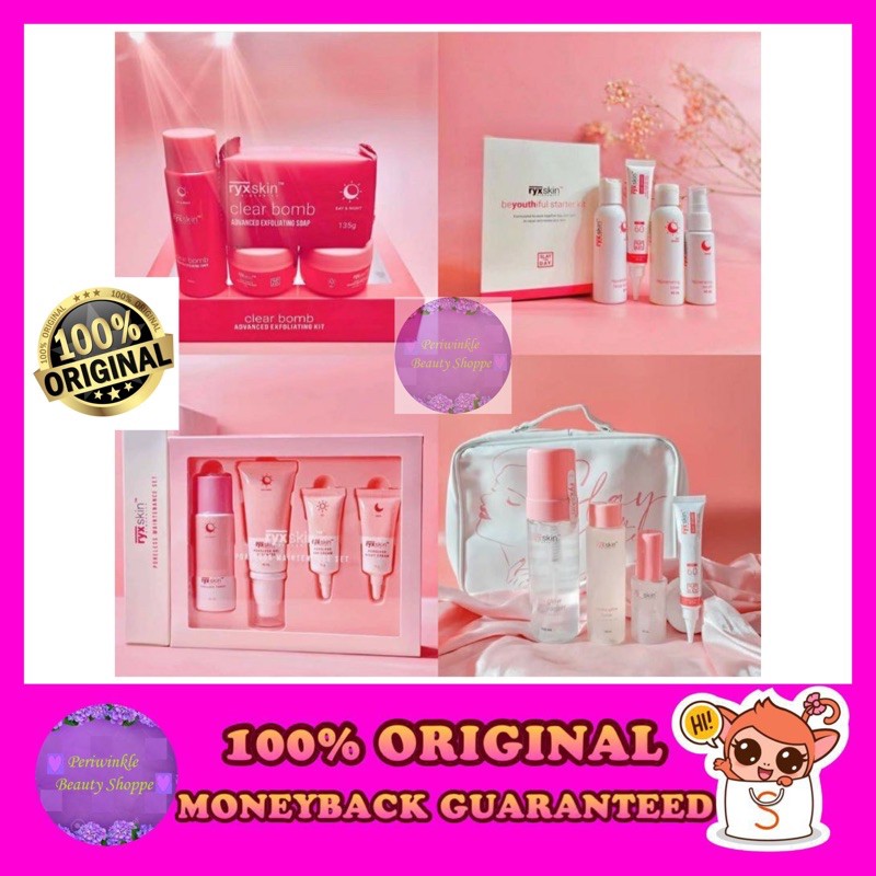 RYX CLEARBOMB SET | STARTER KIT | PORELESS | HYDRA GLOW | RYXSKIN ...