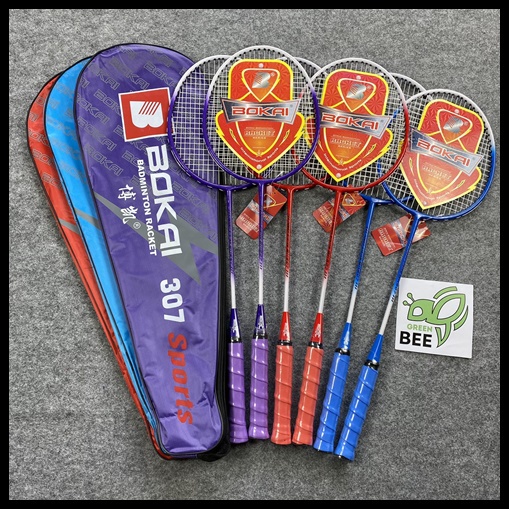 bag Bokai Badminton Racket BK-307 (Included 2 BA Star Badminton Balls ...