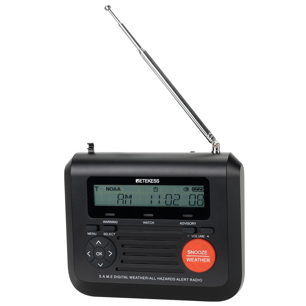 Retekess TR625 NOAA Emergency Weather Alert Radio, with Emergency ...