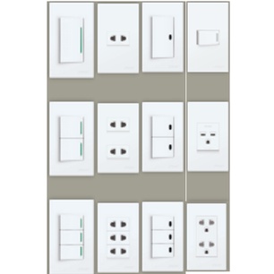 Royu wide series universal outle 1gang 2gang 3gang outlet 1way 3way ...