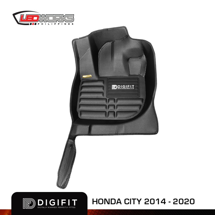 HONDA CITY 2008-2013 Digifit Premium Car Mat / Floorliner | Shopee ...