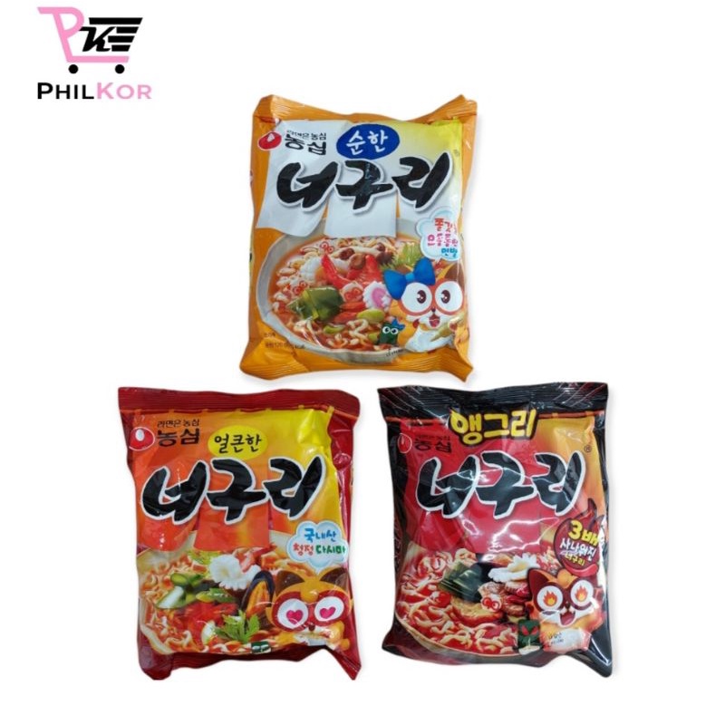 Nongshim Neoguri 120g price per pc Mild/Spicy/Angry | Shopee Philippines