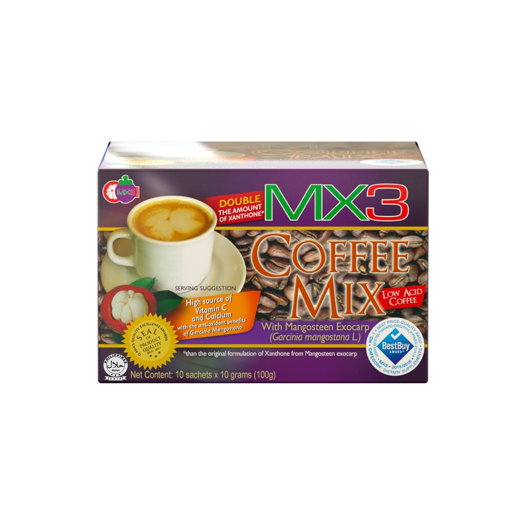 MX3 Coffee Mix with G. Mangostana | Shopee Philippines
