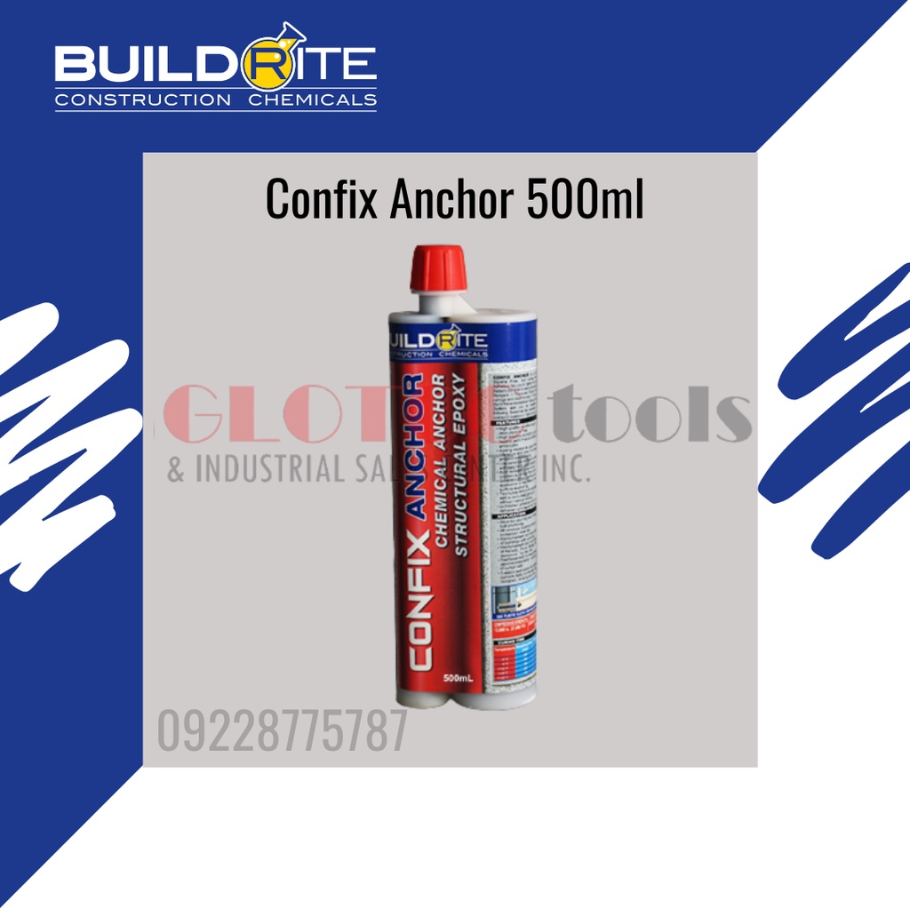 BUILDRITE CONFIX ANCHOR Structural Epoxy 500ml | Shopee Philippines