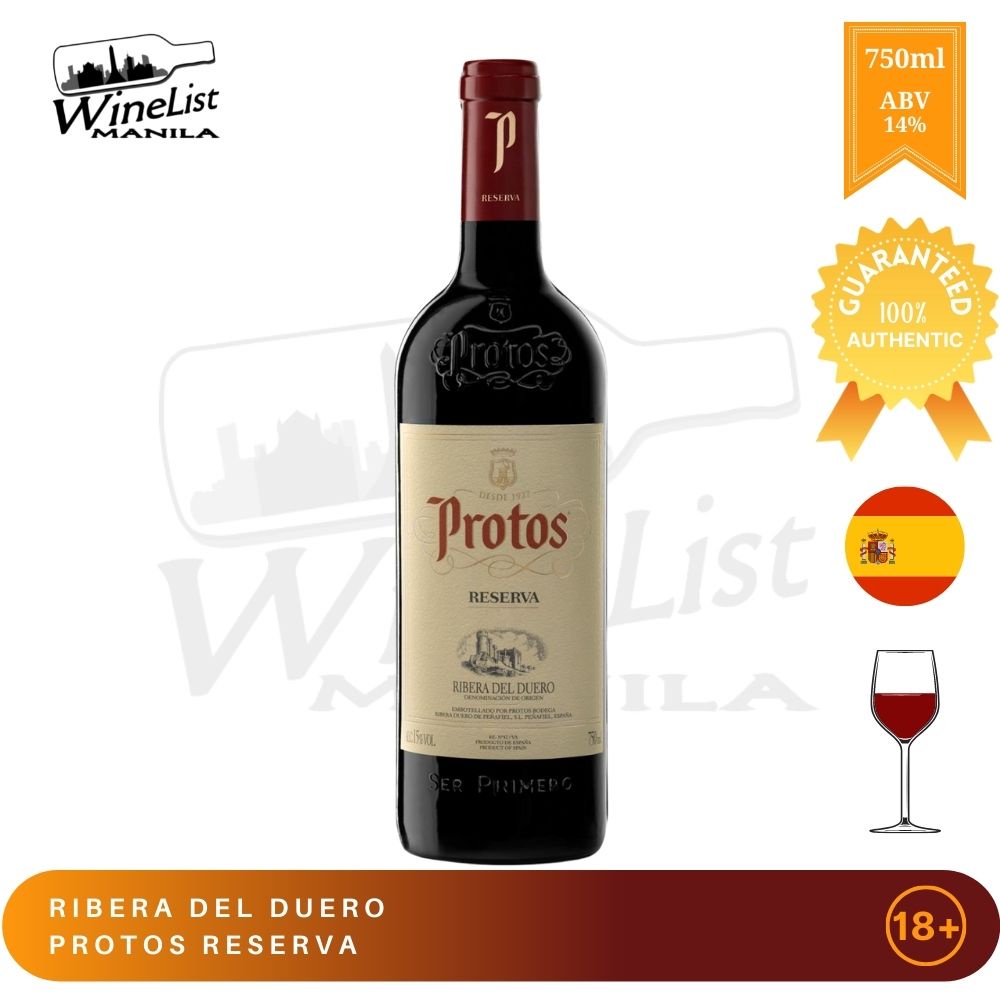 Protos Reserva | Ribera Del Duero, Spain | Spanish Red Wine 750ml ...