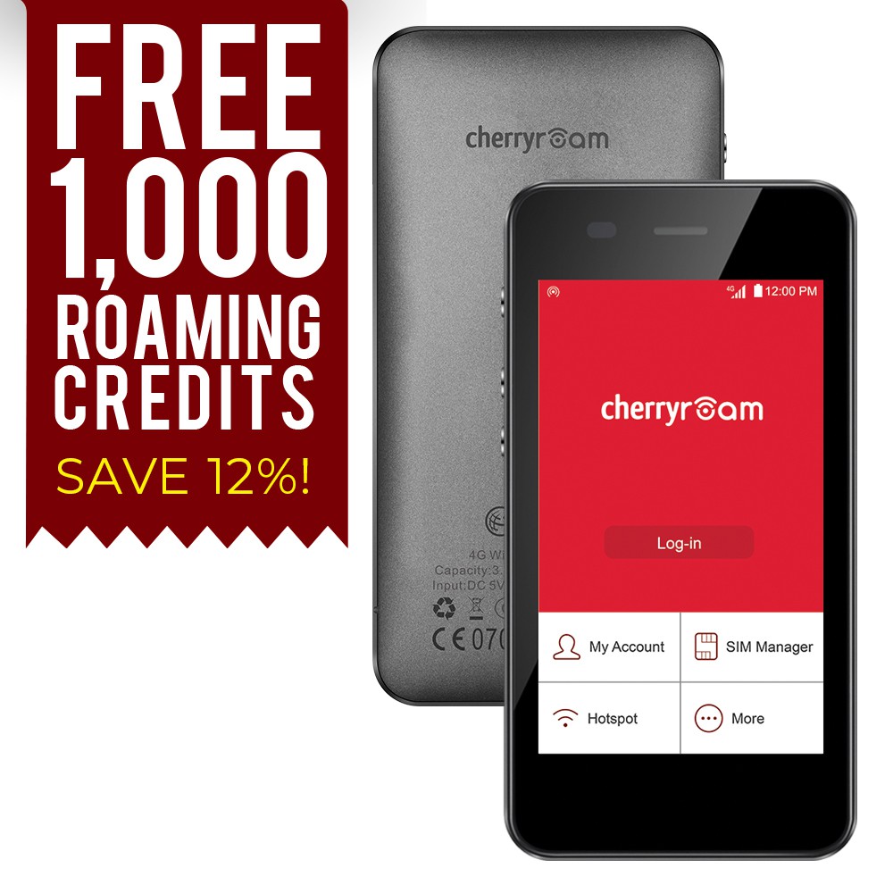 Cherry Roam - The Ultimate Travel WiFi Partner with Credits | Shopee ...