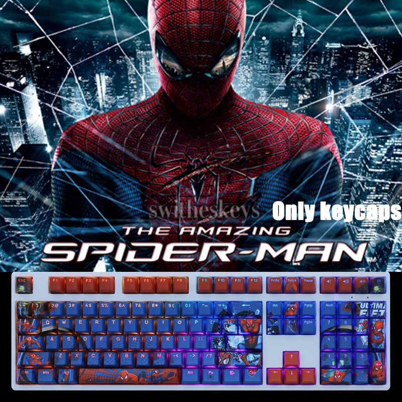 108 Keys Peter Benjamin Parker Keycaps OEM Profile PBT Sublimation ...