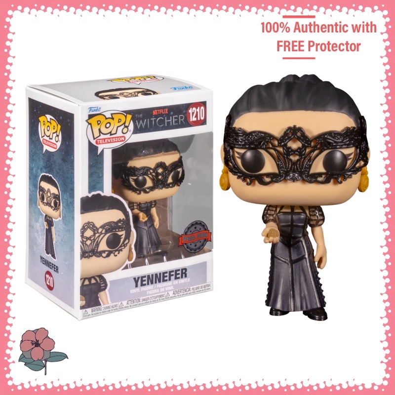 Funko Pop - The Witcher 1210 - Yennifer with Mask | Shopee Philippines