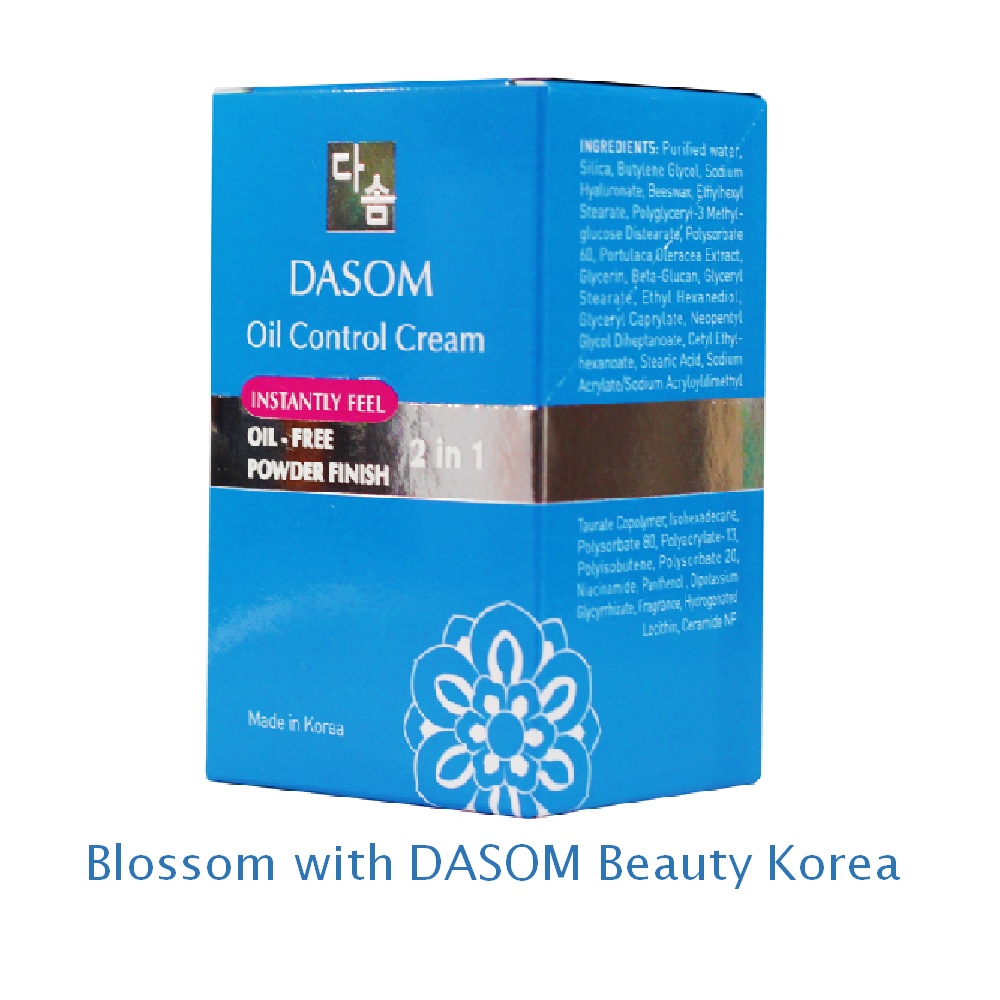 DASOM Oil Control Cream 4g x12 | Shopee Philippines