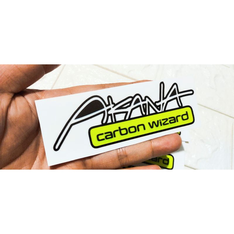 Akana Carbon wizard Sticker | Shopee Philippines