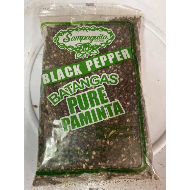 BLACK PEPPER PURE PAMINTA 250grams | Shopee Philippines