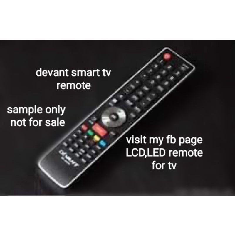 devant smart tv remote,(universal)100% na gagana s tv mo | Shopee ...