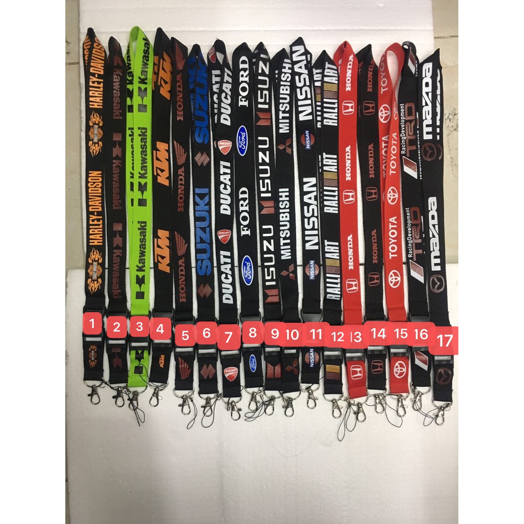 Car Brand ID Lace Lanyard | Shopee Philippines