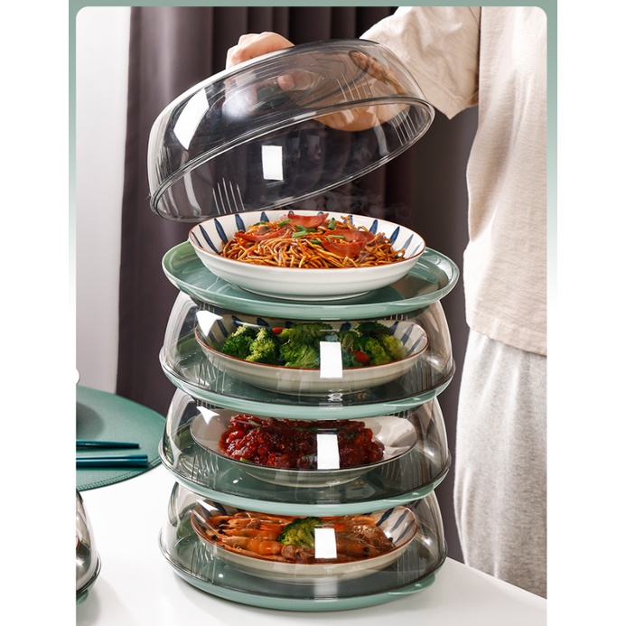 UPGRADED 5 Layer Household Multi-layer Food Storage Box Anti-flies ...