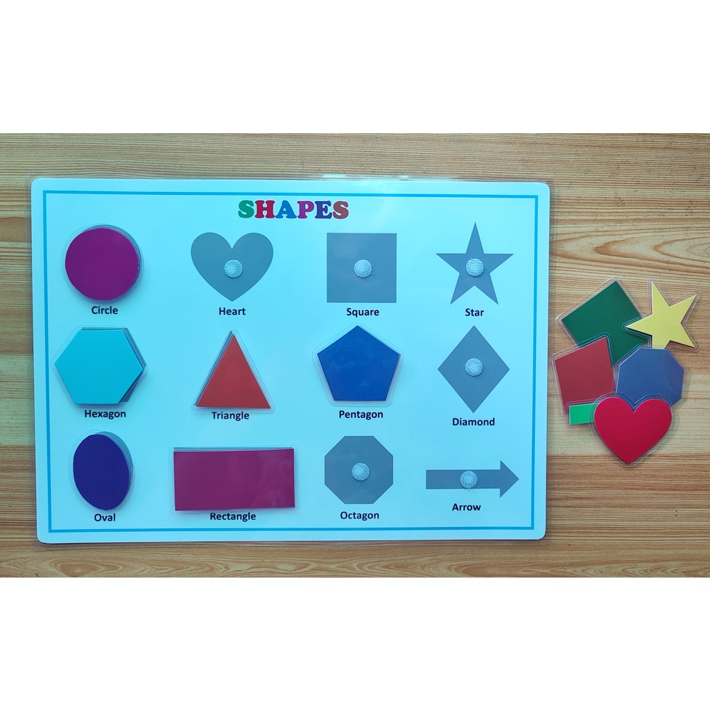 IDENTIFYING (SHAPES A4 size) | Shopee Philippines