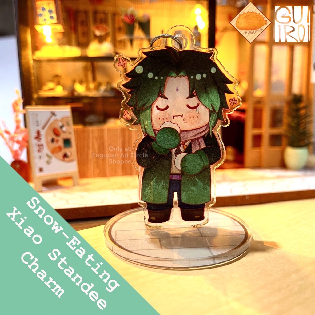 Snow Eating Xiao Standee Charm Genshin Impact | Shopee Philippines