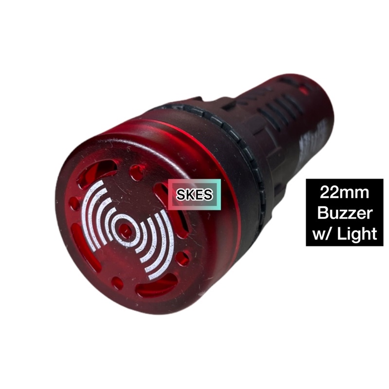 22mm Buzzer with Flash Long Type | with Light 440V | 220V | 110V ...