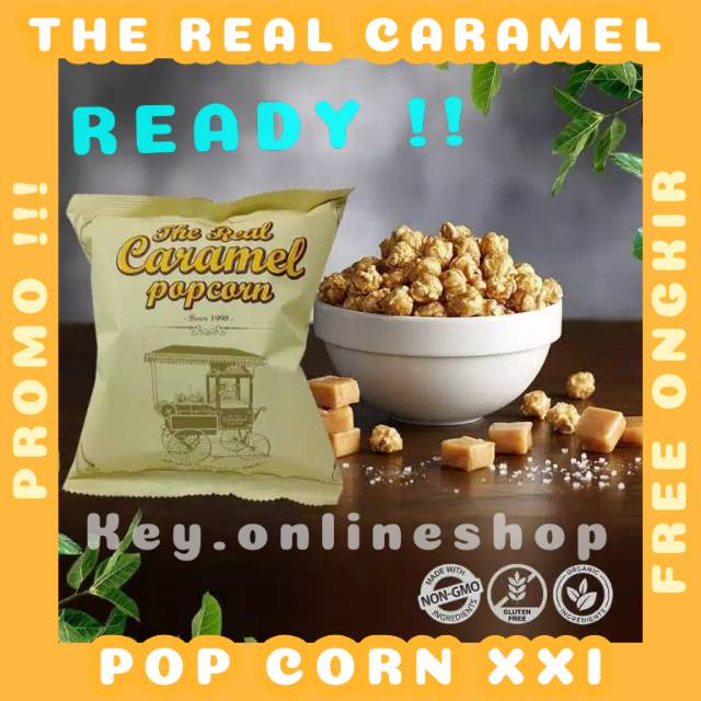Popcorn XXI The Real Caramel popcorn Oreo popcorn cookies & cream ...