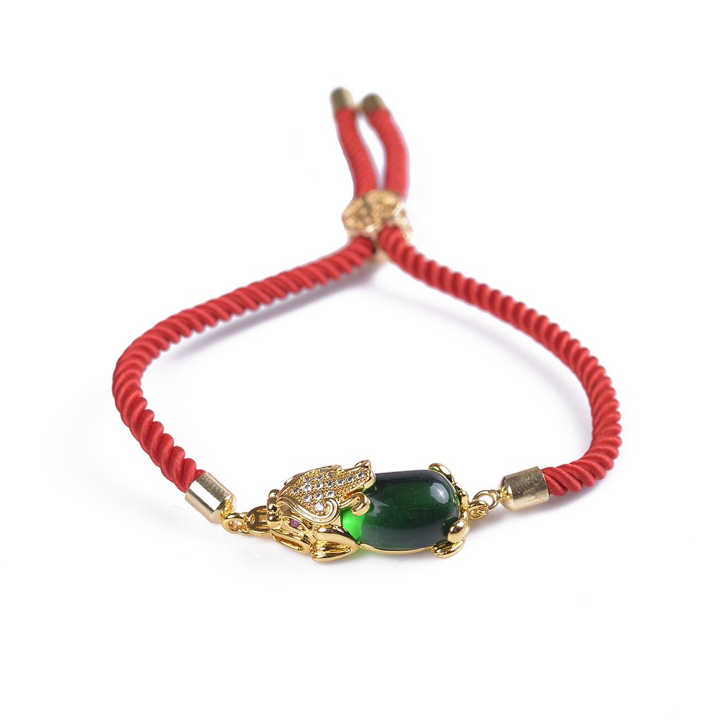 [Tyaa] RED String PIAO lucky Bangkok gold bracelet | Shopee Philippines