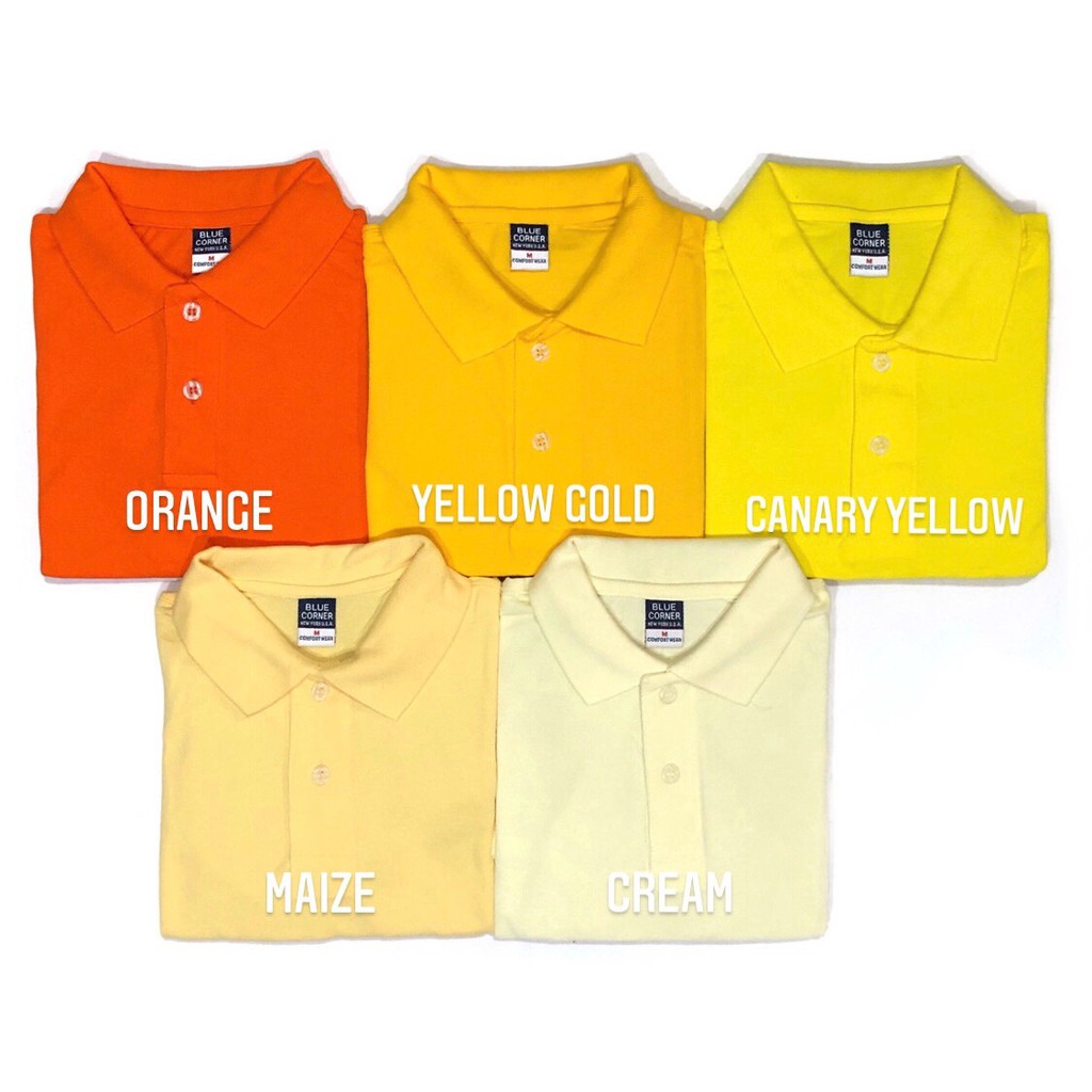 Blue Corner Polo Shirt (Unisex) | Shopee Philippines