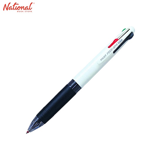 Pilot Ballpoint Pen Feed Gp4 Retractable 4-Color 0.7Mm, White Bpackg ...