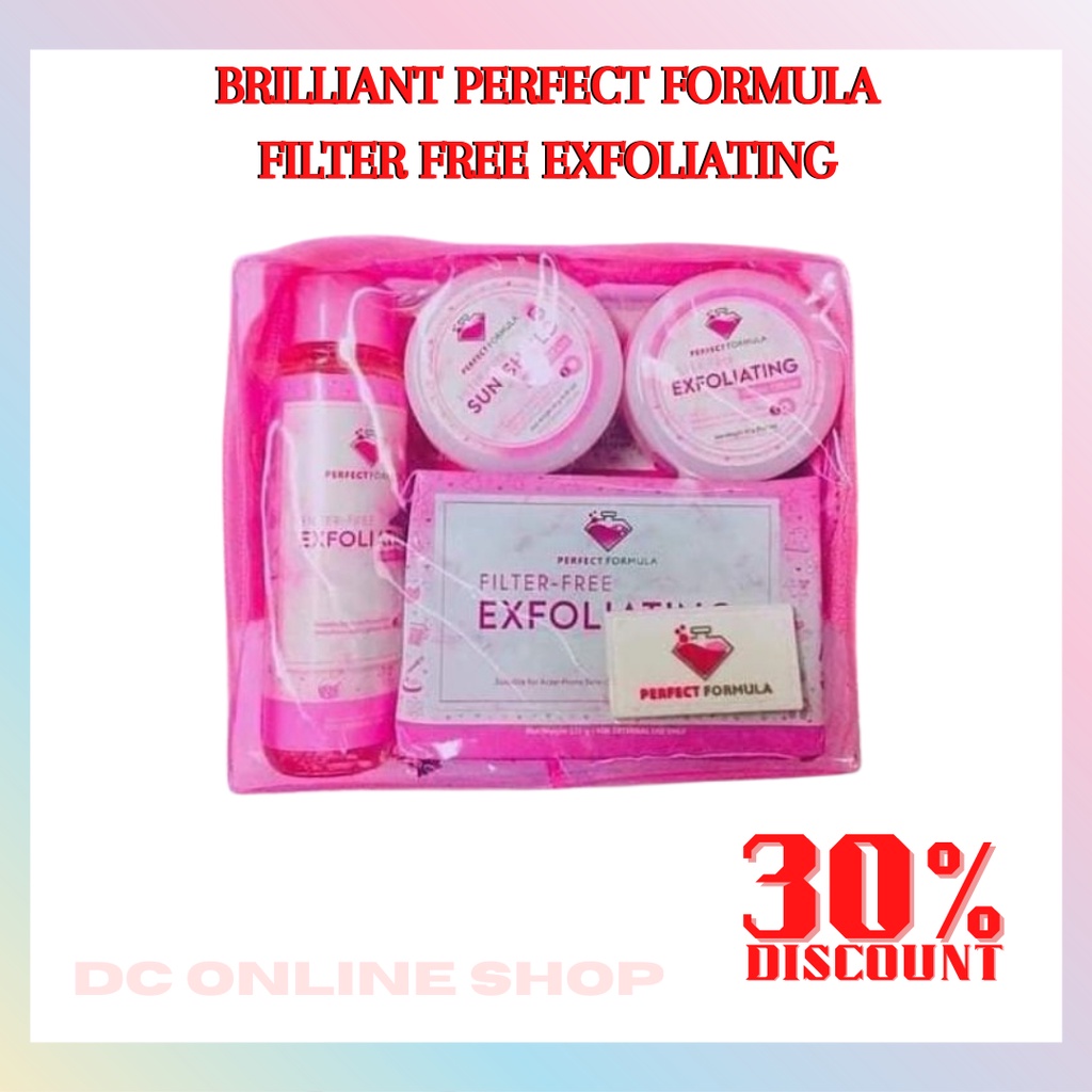 Brilliant Skin Perfect Formula Filter Free Exfoliating Facial Set ...