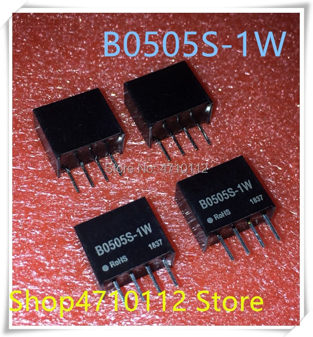 NEW 2PCS/LOT B0505S-1W 5V to 5V converter DC DC power module 1000VDC ...