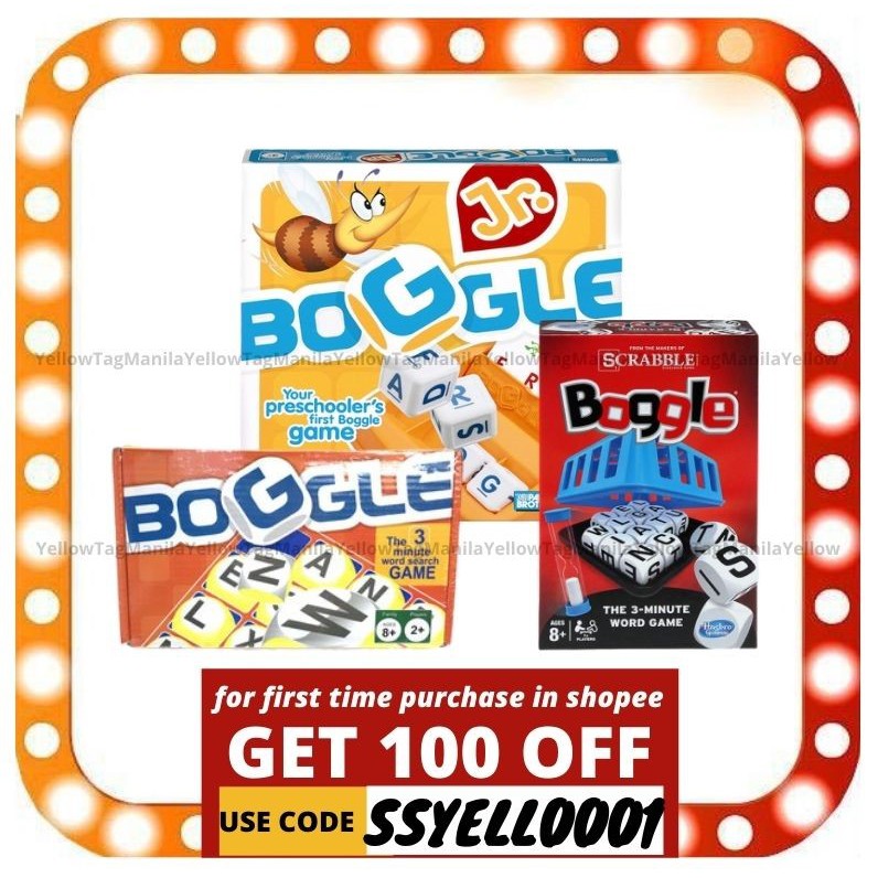 ⚡Boggle Word Game Factory Word Game , Boggle Junior, Boggle Scrabble ...