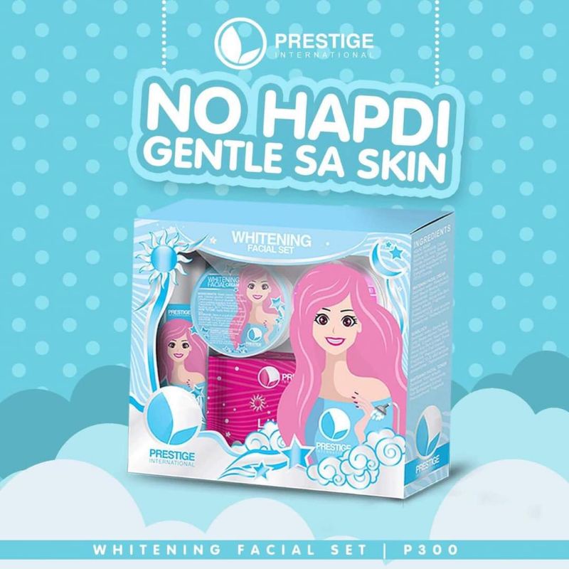 PRESTIGE WHITENING FACIAL SET 100%AUTHENTIC! | Shopee Philippines
