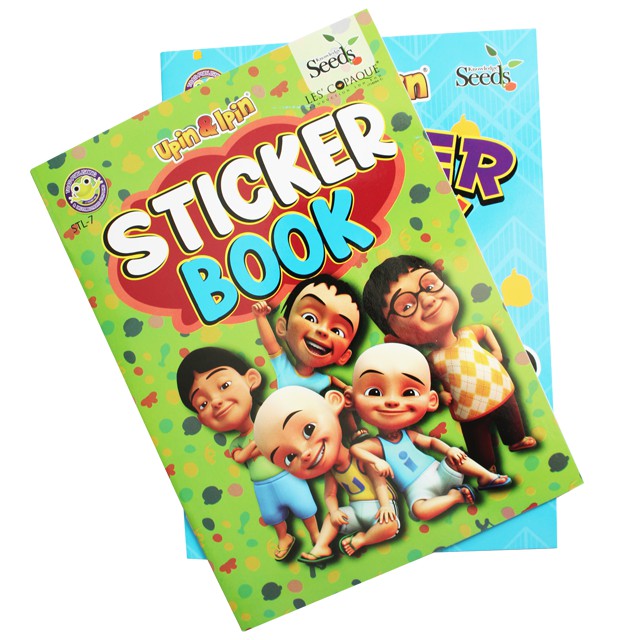 Upin & Ipin Sticker Book (Book Set UI STL) | Shopee Philippines