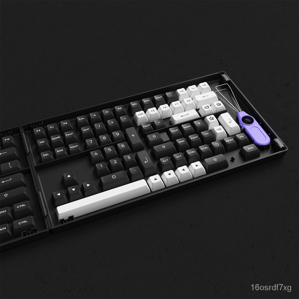 Akko WOB Keycap Set 158-Key ASA Profile PBT Double-Shot Full Keycaps ...
