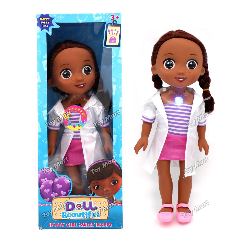 Doc McStuffins Doctor Soft Vinyl Singing Doll Light Gifts Kids Gift ...