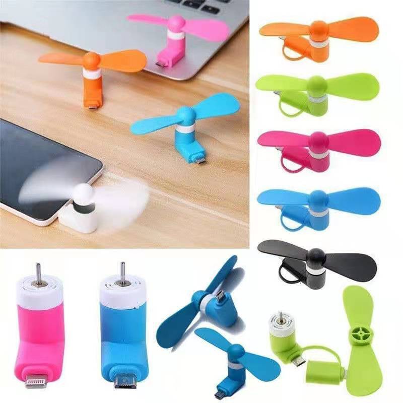 Mini Fan For Cellphone , Powerbank , Laptop , Tablet ( TYPE C, USB ...
