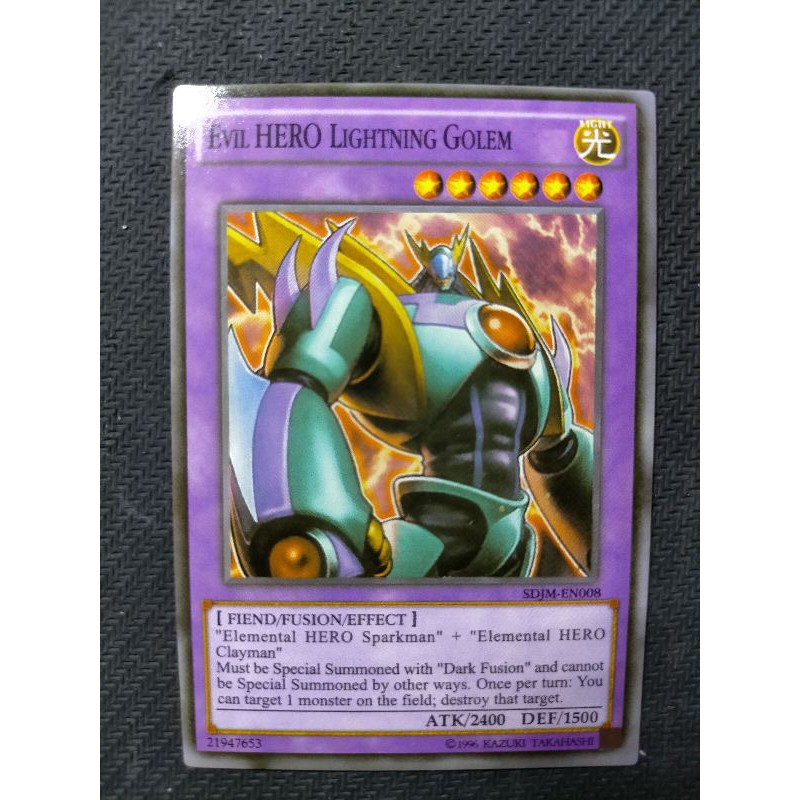 Elemental Hero Sparkman Fusions