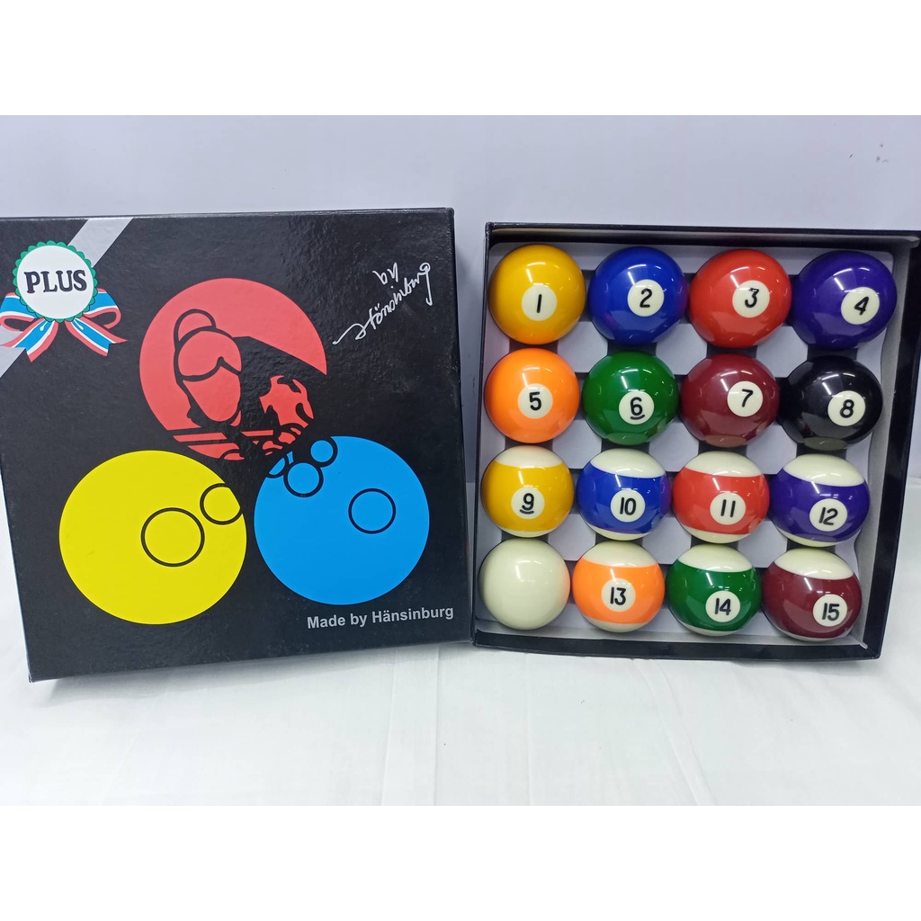 1 Set. HANSINBURG (21/4inches) BILLIARD BALL/BOLA NG BILAYARAN(ABLP ...
