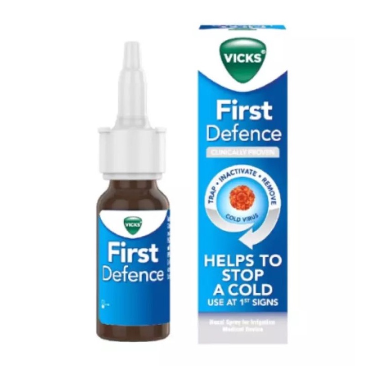Vicks First Defense Nasal Spray 15mL | Shopee Philippines