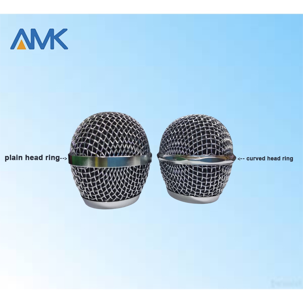 Universal Microphone Head Replacement (MIC HEAD) SILVER | Shopee ...