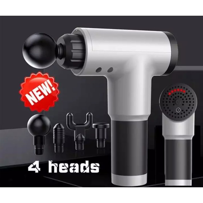 4in1 6files Fascia Gun Massage Gun Percussion Massager Muscle Vibration