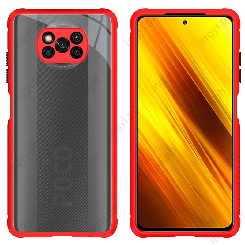 Xiaomi Poco X3 NFC / POCO X3 Pro case casing Transparent Shockproof ...