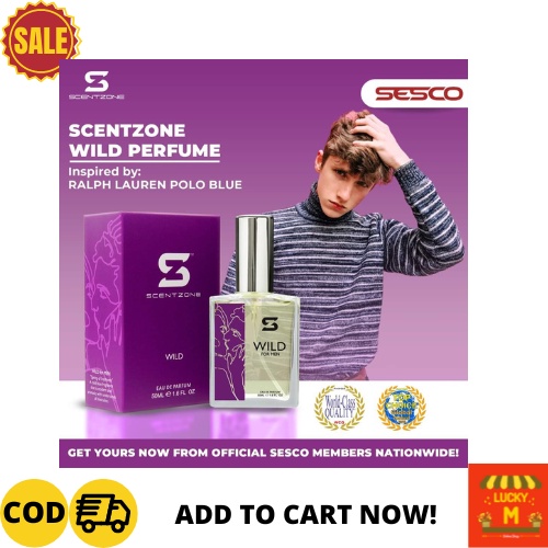 Scentzone Perfume for Men WILD 50ml | Shopee Philippines