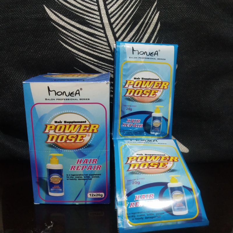 MONEA POWER DOSE HAIR REPAIR (sachet) | Shopee Philippines